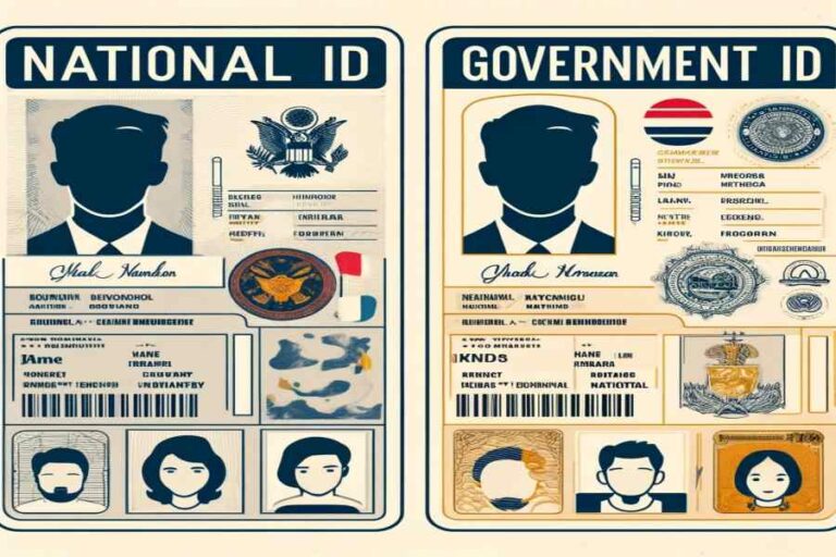 National ID vs Government ID: What You Need To Know - Red Lasso